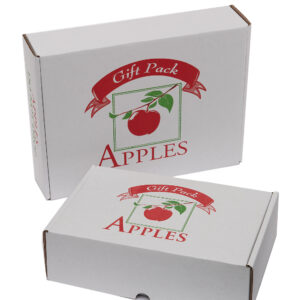 Apple Gift Packaging - Corrugated Boxes and Foam Inserts