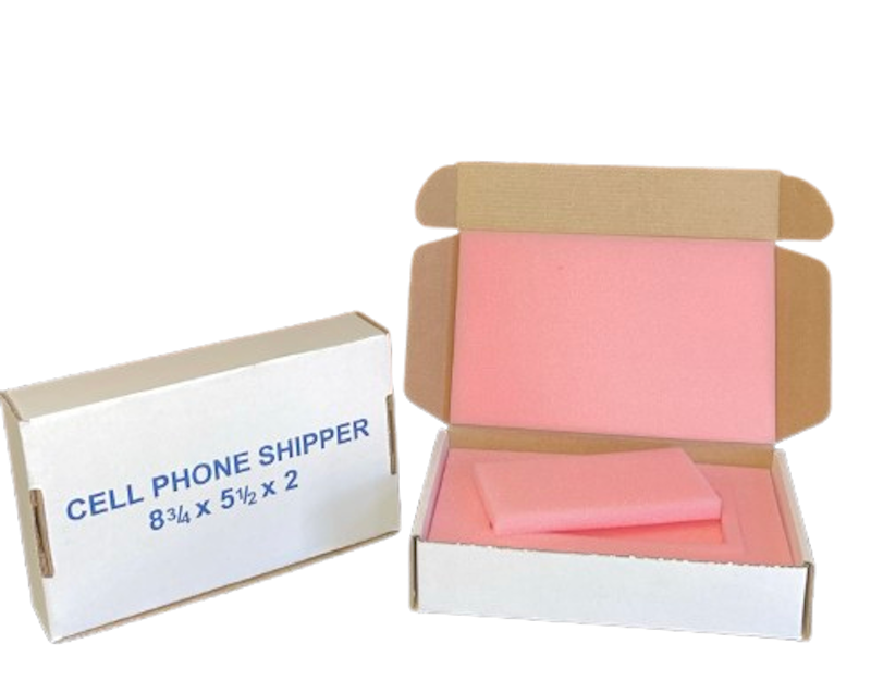 Cell Phone Shipping Boxes - 10 Pack | Made in the USA
